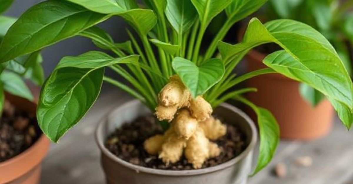 How to Grow a Ginger Plant - ingardenbetty.com